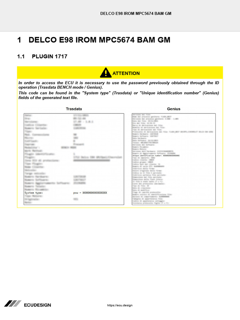 acdelco_e98_irom_mpc5674_bam_gm | PDF