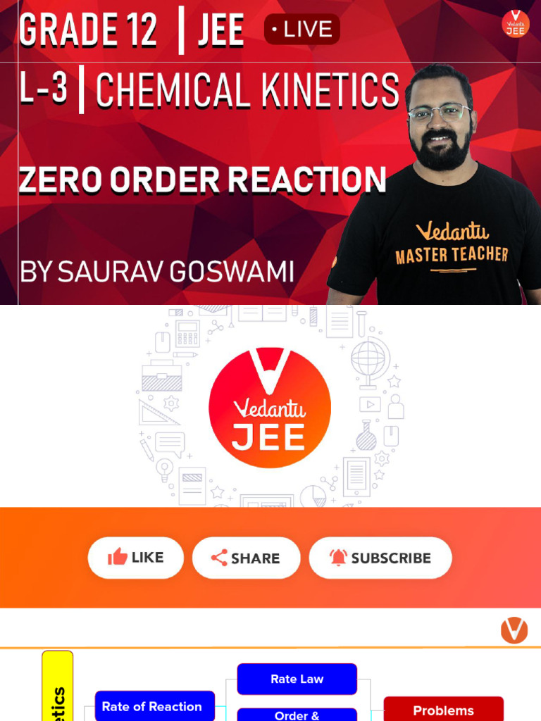 Chemical Kinetics - Lec 3 | PDF