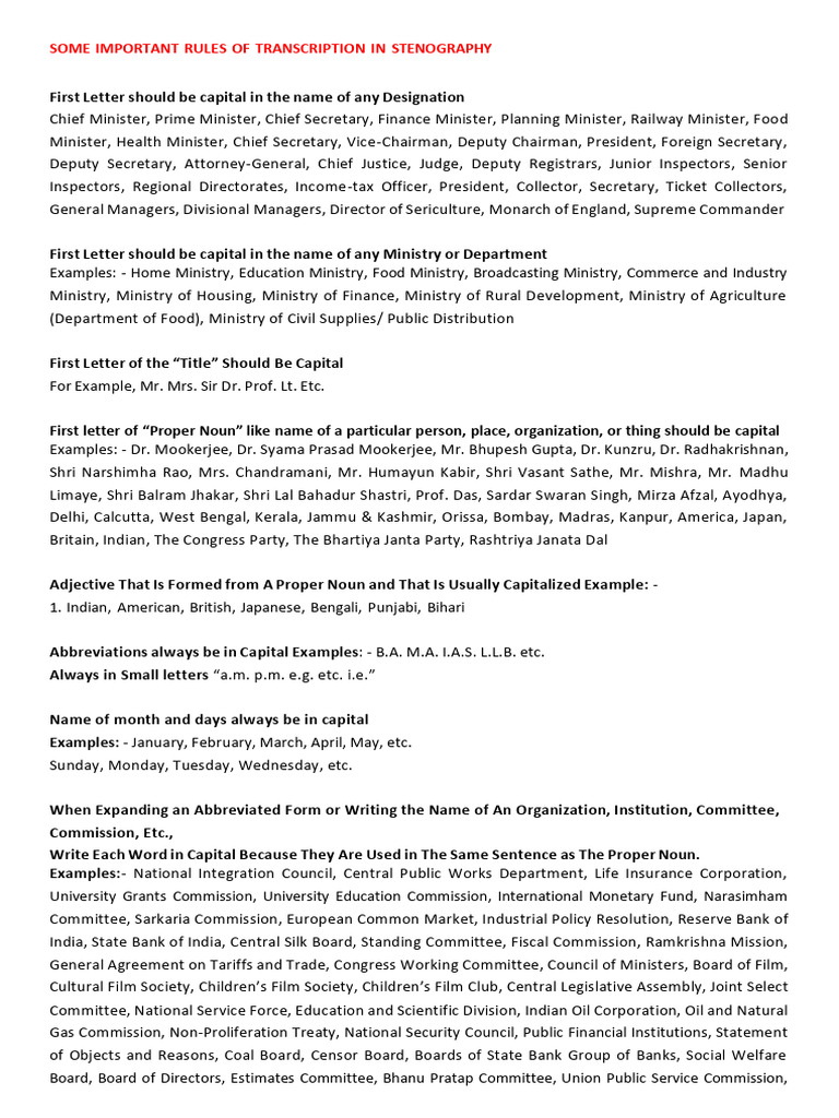 Comma Rules & Punctuation Sheet | PDF | Government Of India | Government