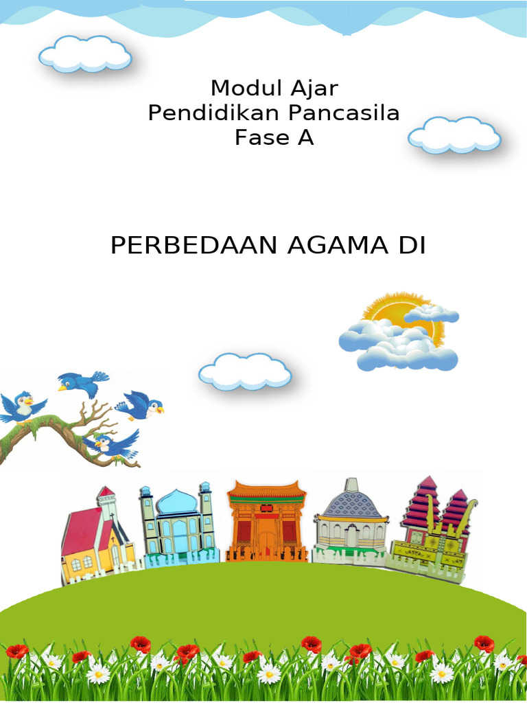 Modul ajar PKn kelas 1 Kurikulum Merdeka | PDF