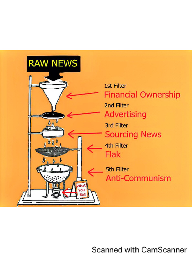 5 Filters Diagram Noam Chomsky | PDF