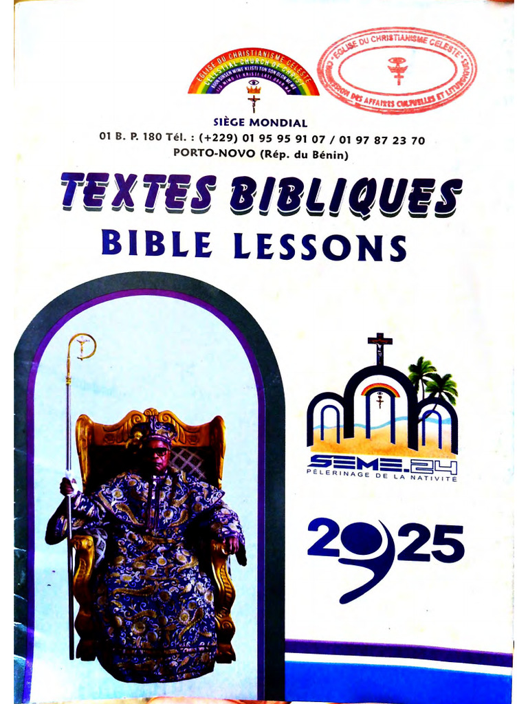 Text Es Bibl i Ques 2025 | PDF