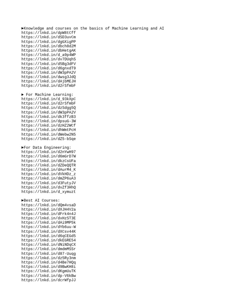 AI Resources | PDF