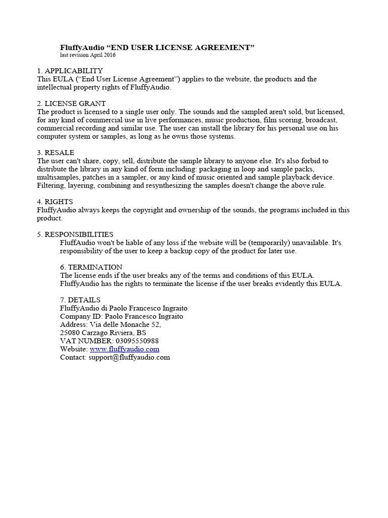 Eula | PDF