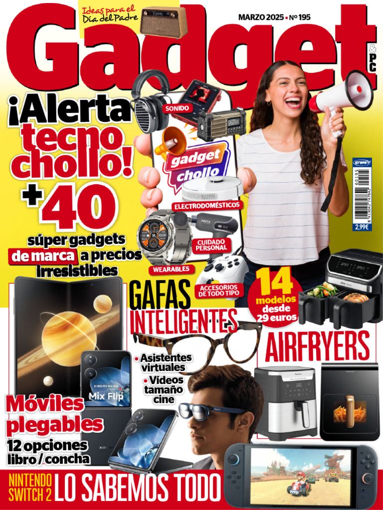 Gadget N PC - Marzo 2025 SPA - Gadget | PDF | Ieee 802.11 | Ingeniería Informática