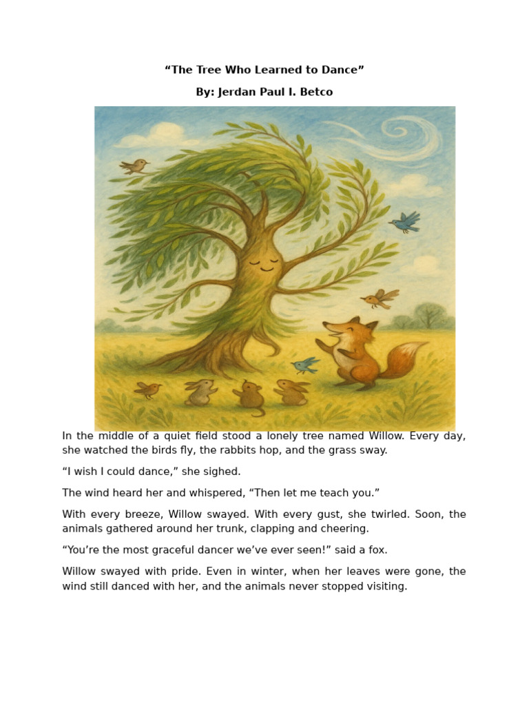 The Tree Who Learned To Dance | PDF