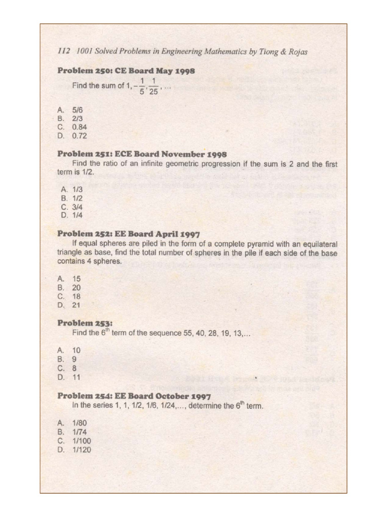 1001 Solved Problems in Engg Mathematics 119 | PDF