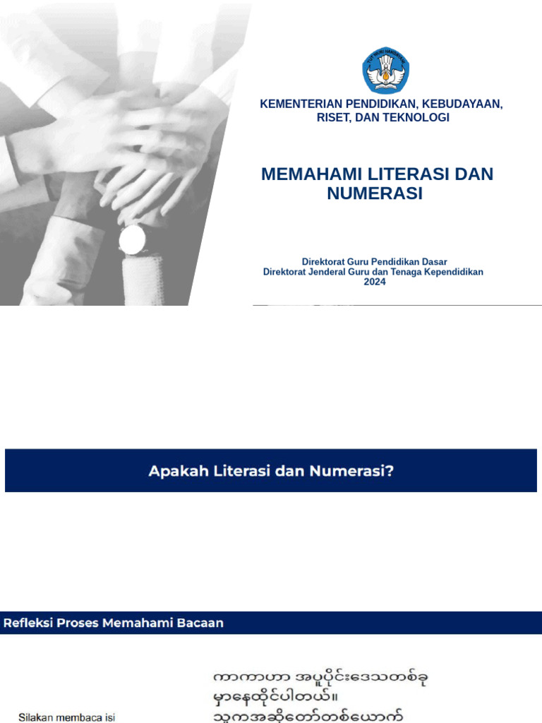 Literasi Numerasi Terbaru | PDF