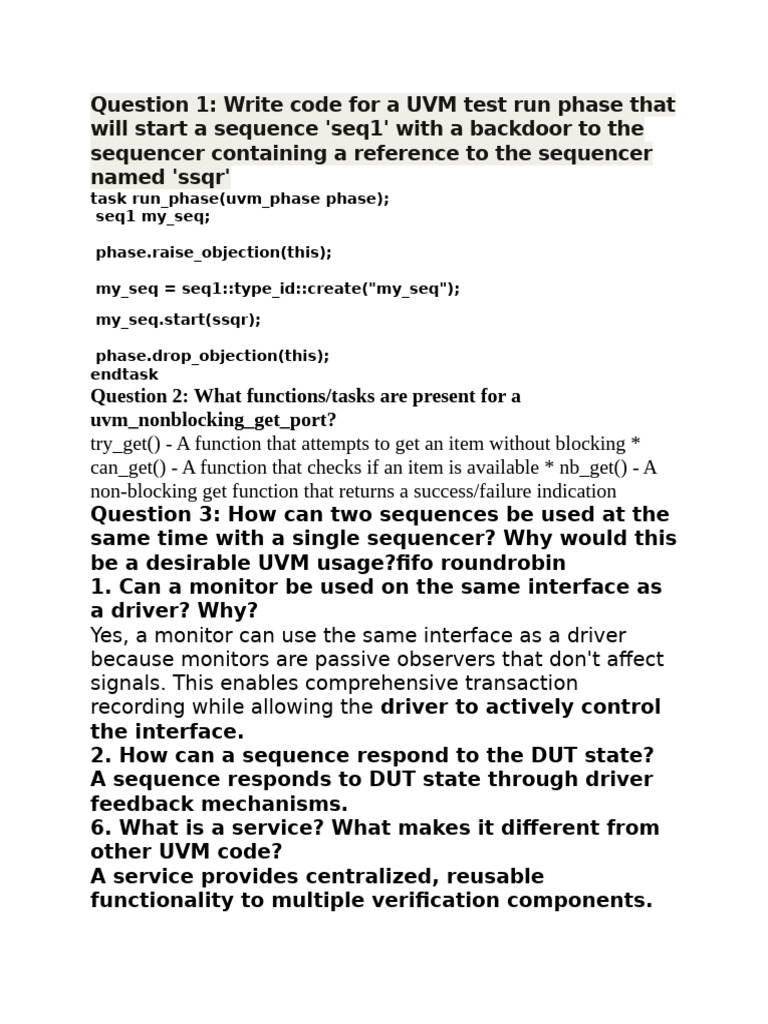 UVM and | PDF | Formal Verification | Databases