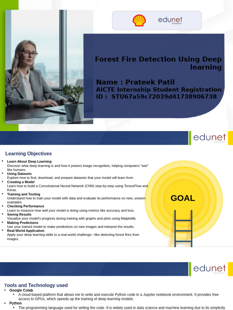 Forest Fire Detection Project[1] | PDF | Deep Learning | Cognition