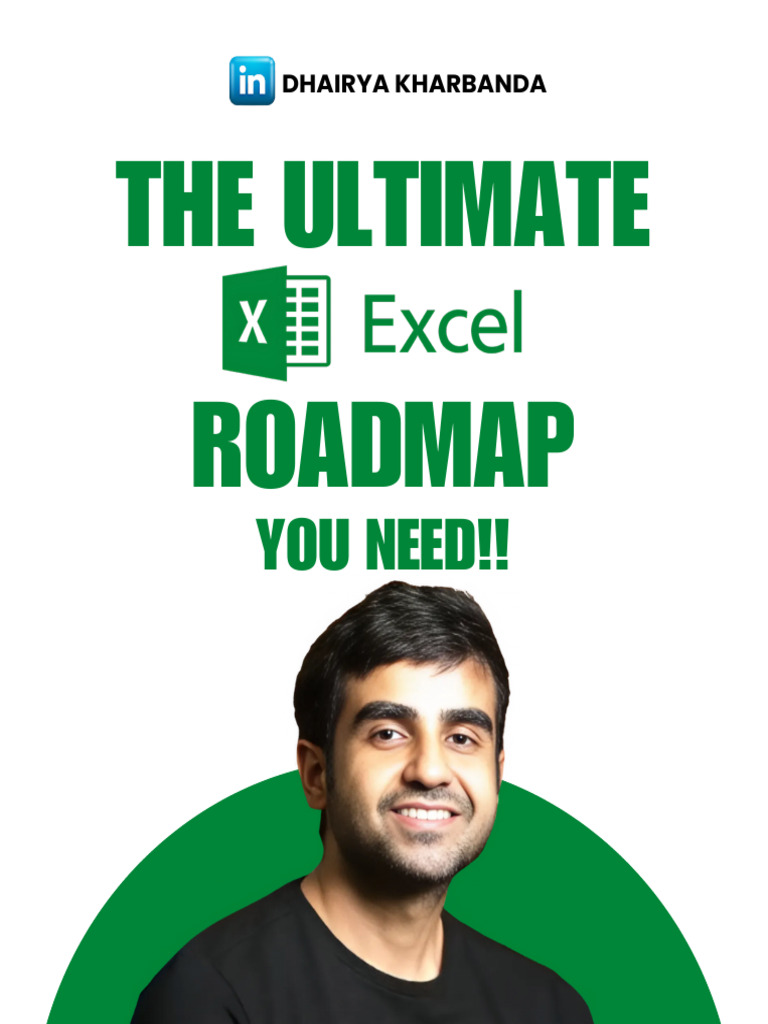 The Ultimate Excel Roadmap 1734766720 | PDF | Microsoft Excel | Data