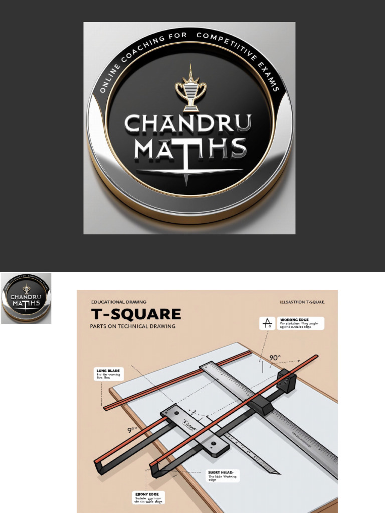 T-Square: Parts and Functions in Drawing | PDF | Tools