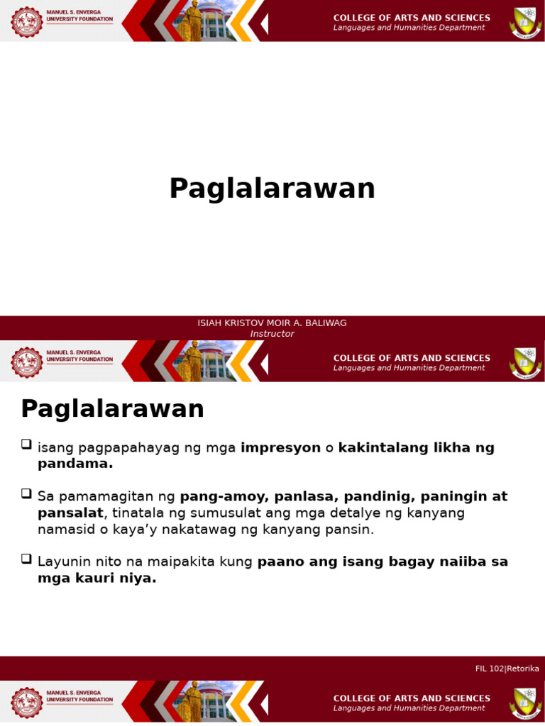 Paglalarawan | PDF