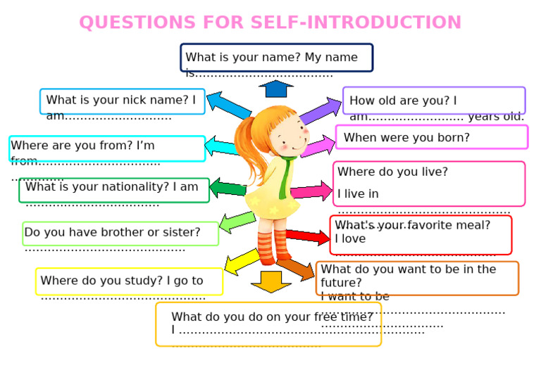 Introduce Yourself Activities Promoting Classroom Dynamics Group Form - 48465 | PDF