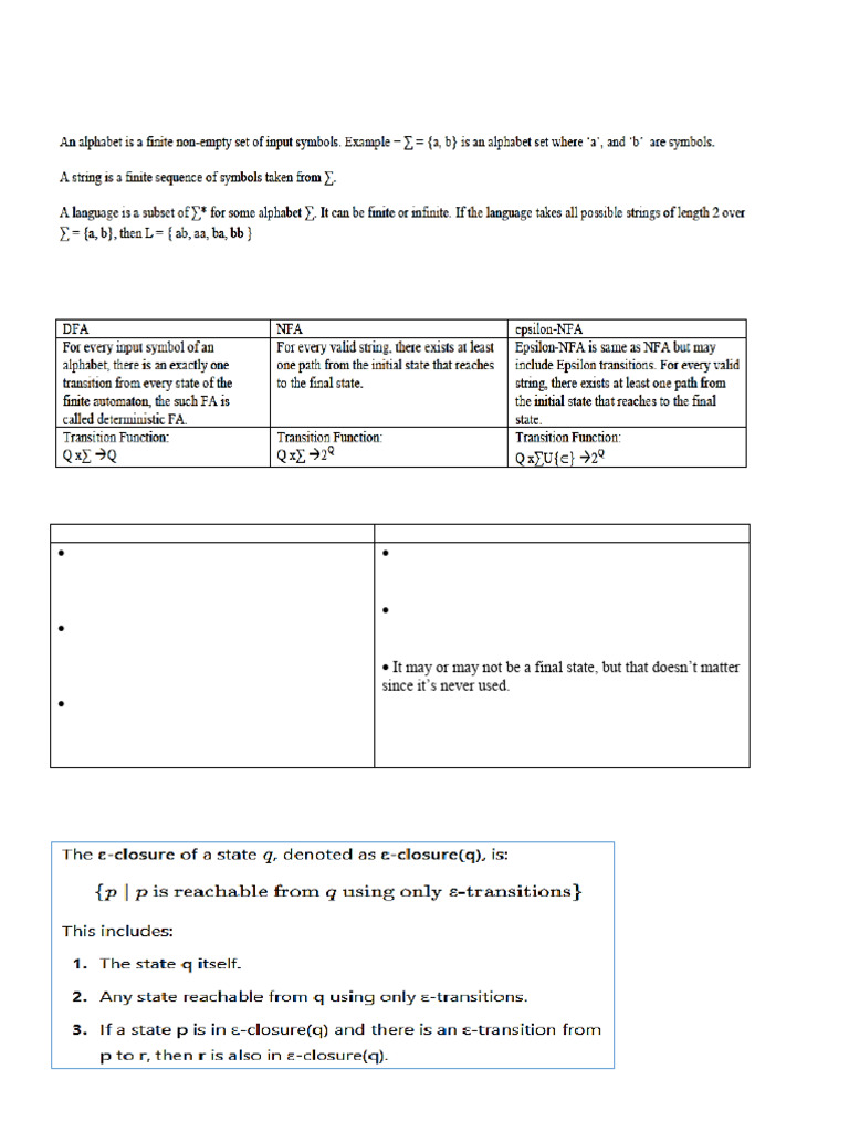TAFL CT Solution 2024-25 | PDF