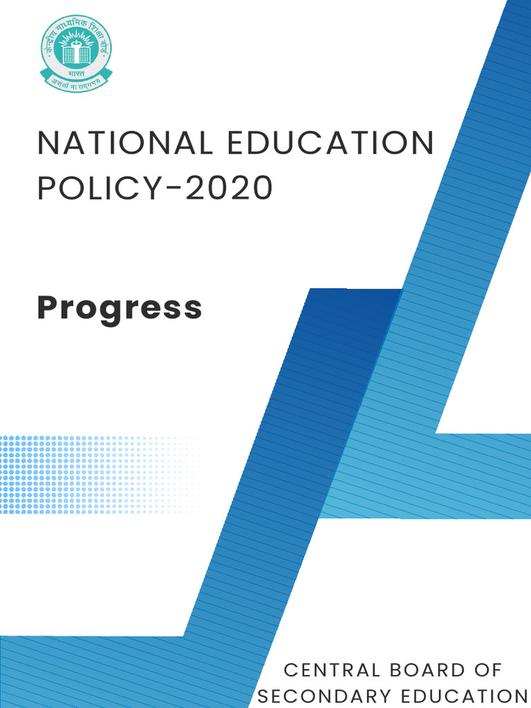 Progress of NEP | PDF | School Counselor | Pedagogy