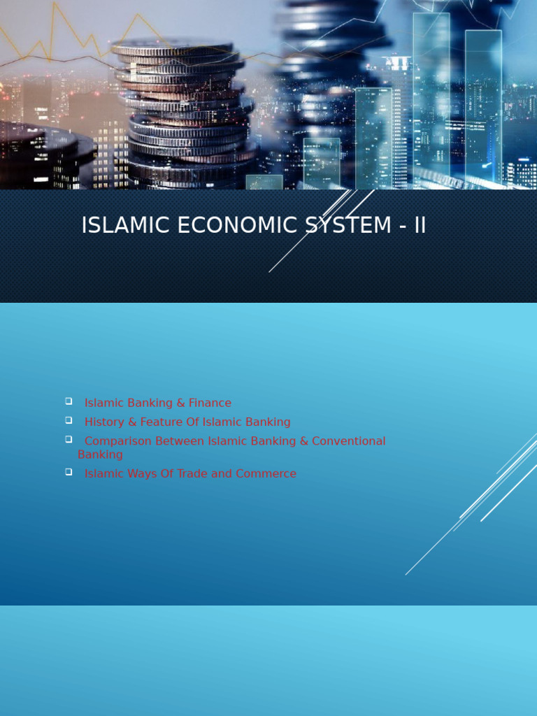 3.islamic Economic System | PDF | Islamic Banking And Finance | Banks