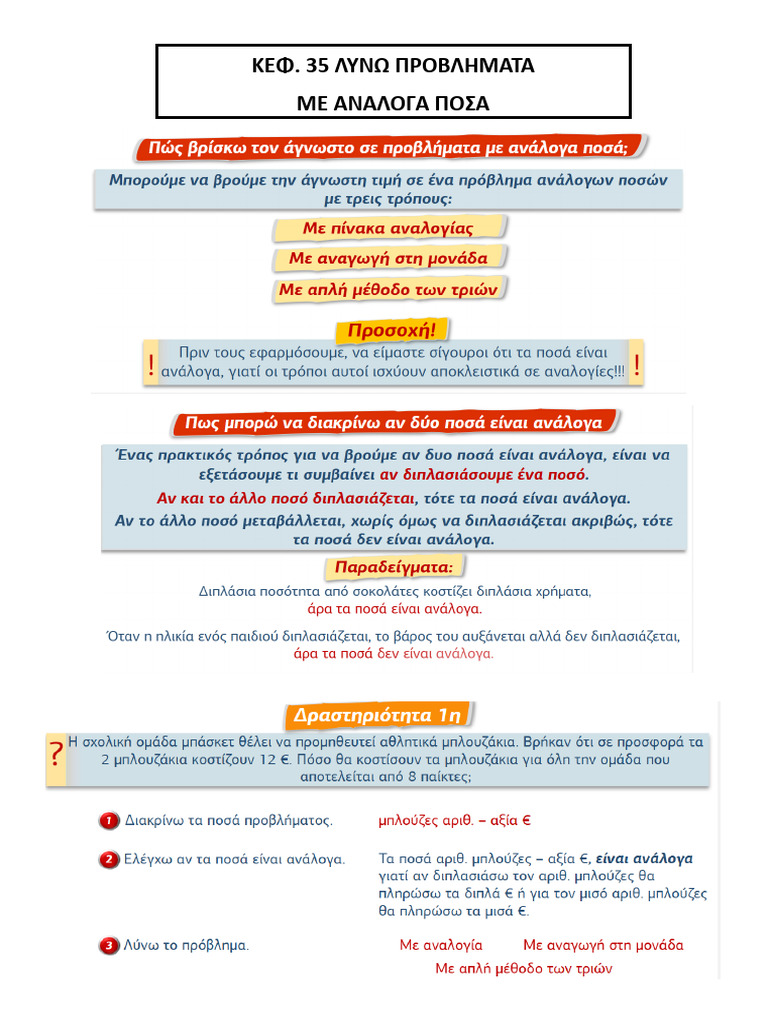 ΚΕΦ.35 ΘΕΩΡΙΑ | PDF