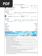 IndiGo Flight Ticket Sample 2025 | PDF