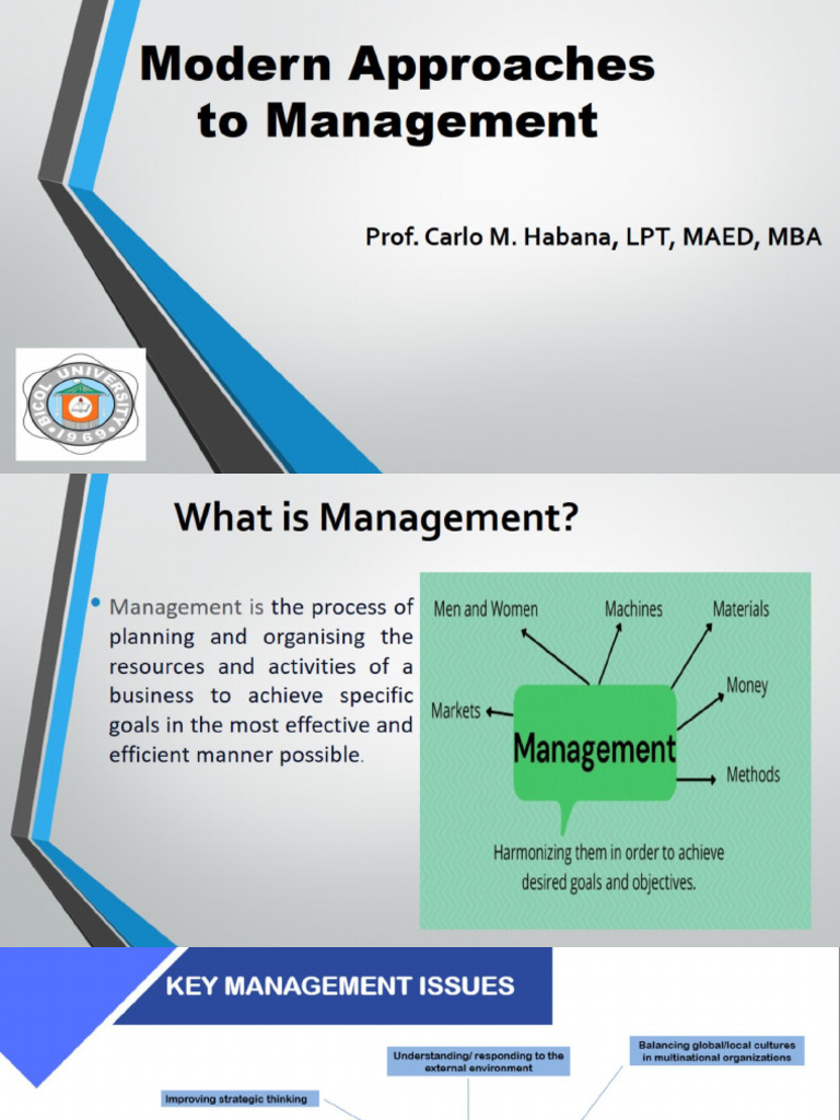 Modern-Approach-to-Management | PDF