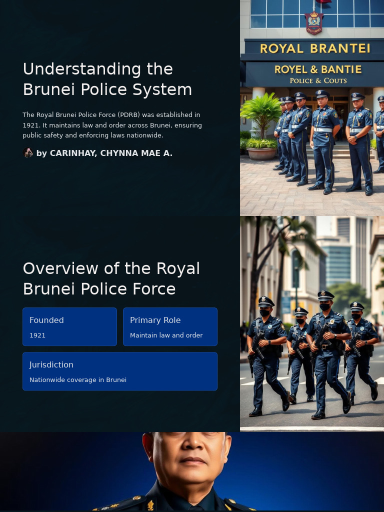 Understanding The Brunei Police System | PDF