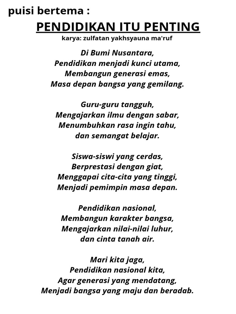 puisi=PENDIDIKAN NASIONAL_20250429_162345_0000 | PDF