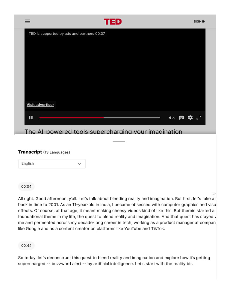 Bilawal Sidhu - The AI-powered Tools Supercharging Your Imagination ...