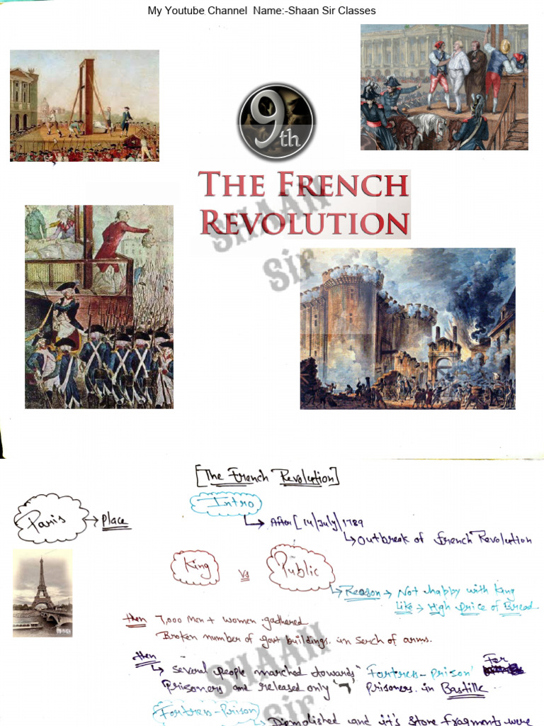 Class 9th Chapter French Revolution by Shaan Sir - Watermark 10 | PDF