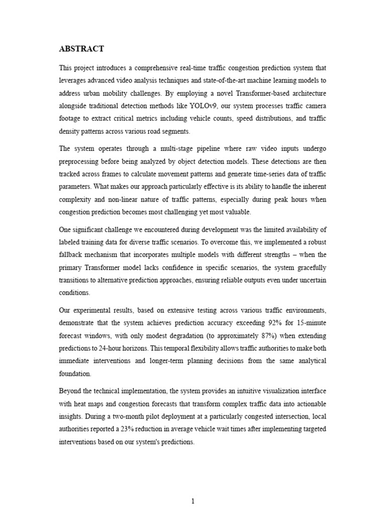 Mukim 048 Major Report files | PDF | Deep Learning | Machine Learning