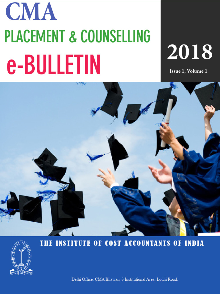 CMA Placement Counselling e Bulletin2018 | PDF | Knowledge | Management ...