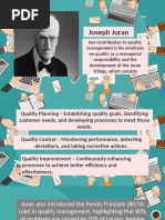 Quality Model of Joseph Juran | PDF | Quality Management | Goal