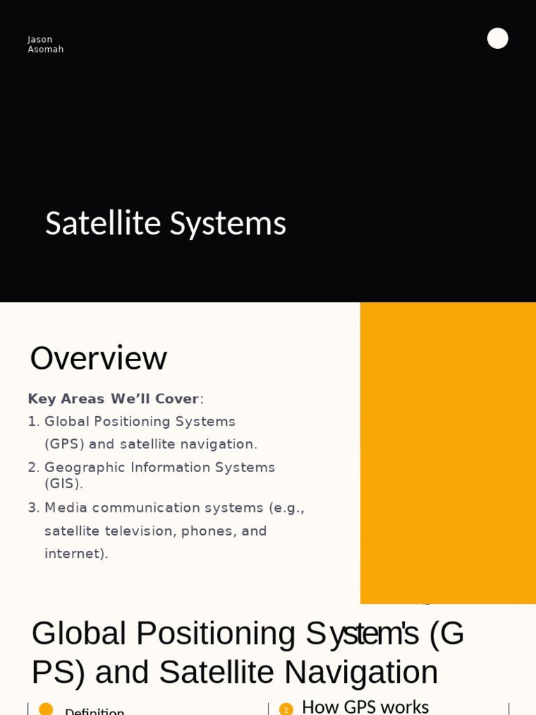Satellite Systems in ICT Applications | PDF | Global Positioning System | Geographic Information ...