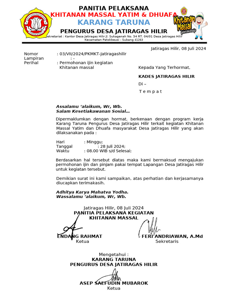 Undangan 3 Pilar | PDF