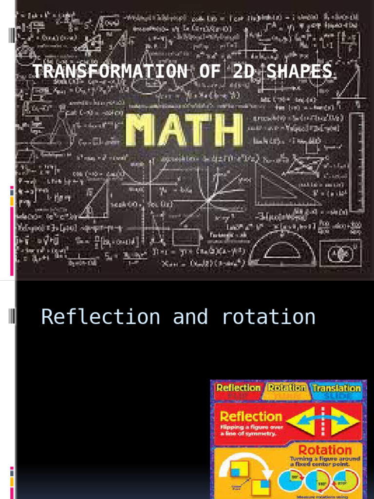 Transformation of 2d Shapes | PDF