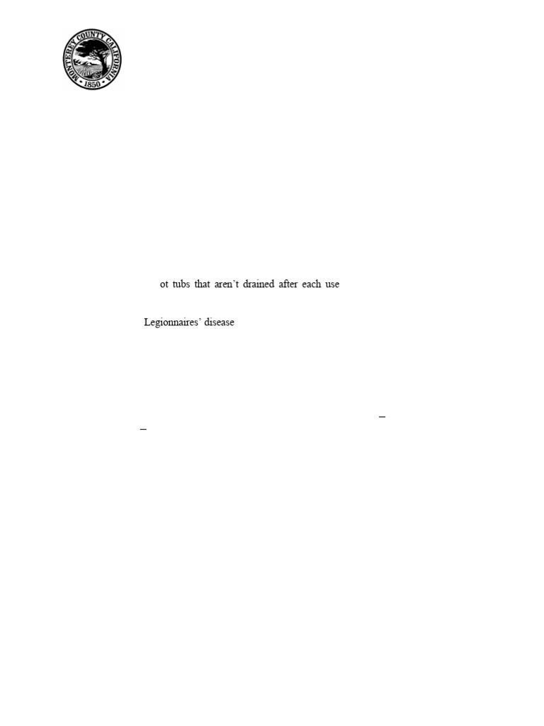 Legionella Pneumophila Water Sample Guide | PDF