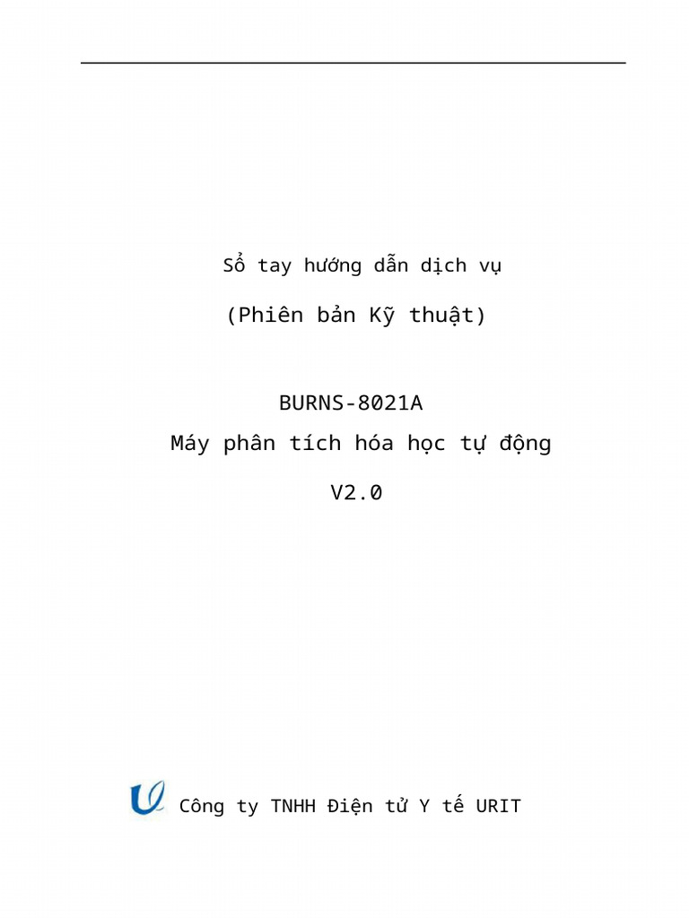 Urit 8021a Service Manual | PDF