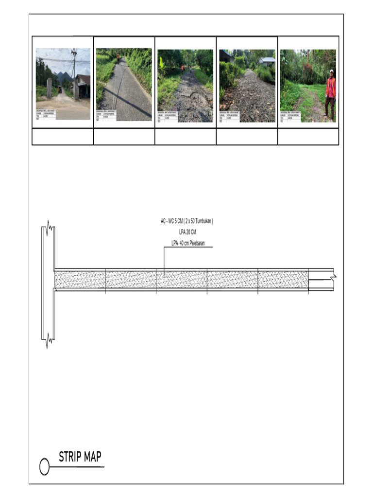 Strip Map Jalan Sylva Poteng | PDF