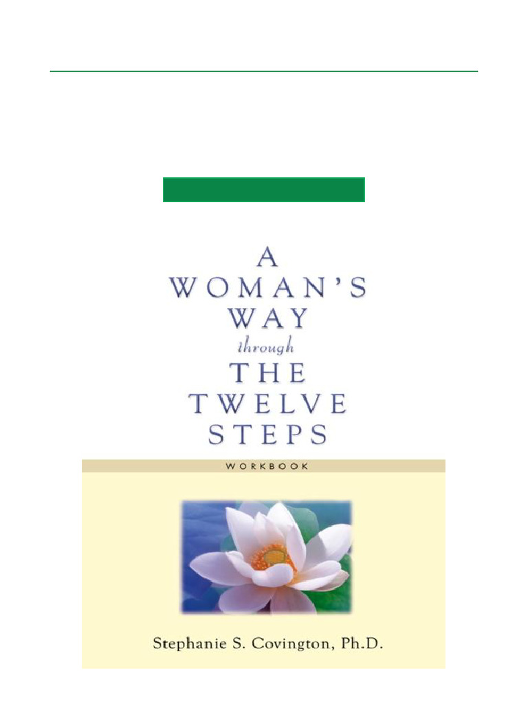 Hardcover A Woman's Way Through The Twelve Steps Workbook Digital PDF ...