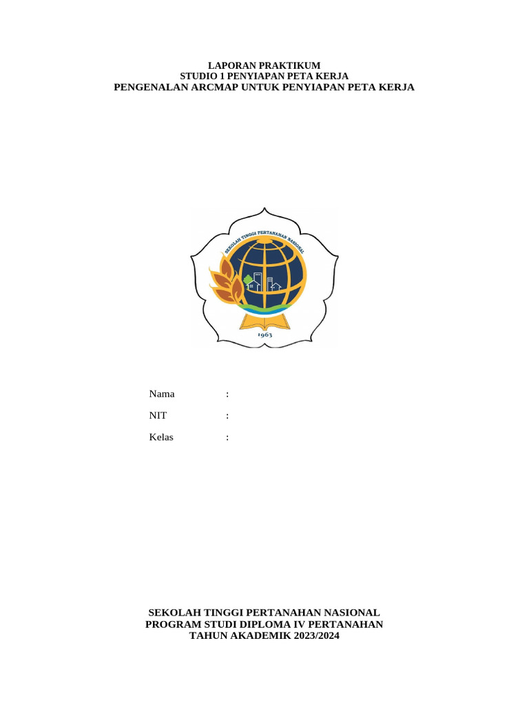 Pengenalan Arcmap Untuk Penyiapan Peta Kerja | PDF