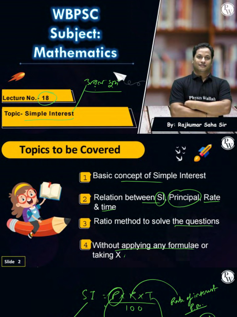 Mathematics 18 - Class Notes Maths | PDF