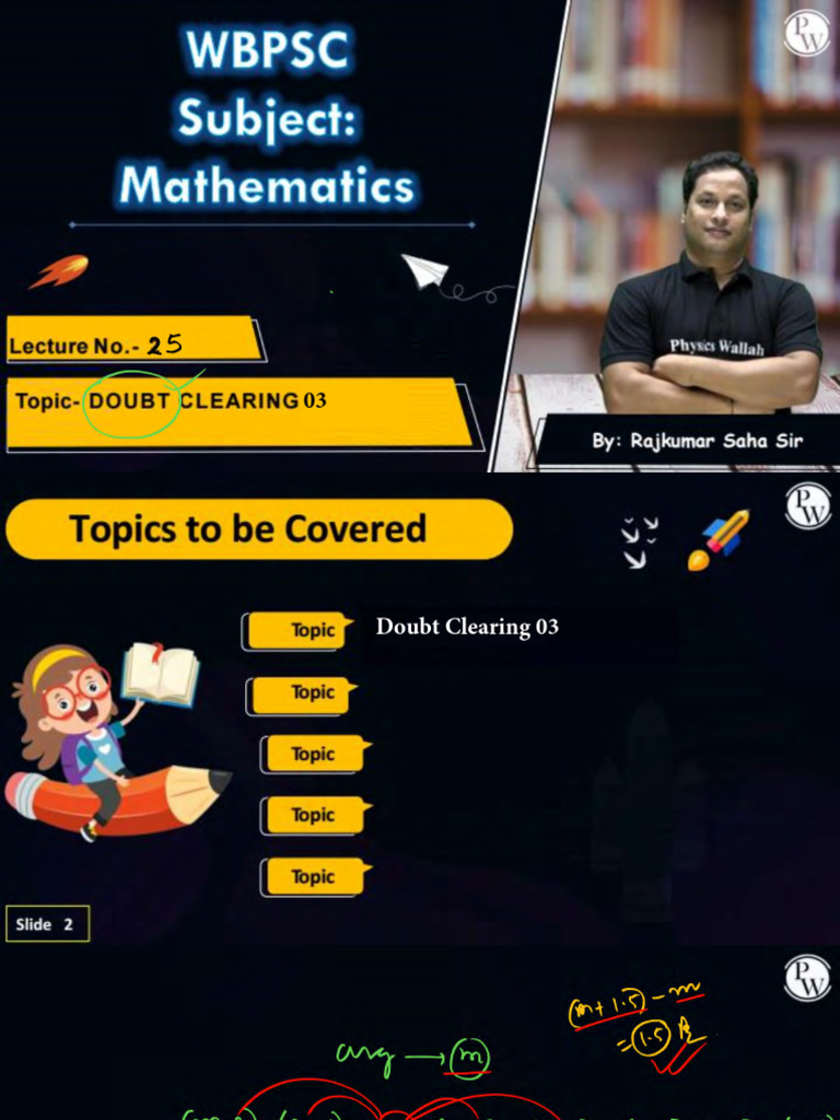 Mathematics 25 Class Notes Maths Pdf