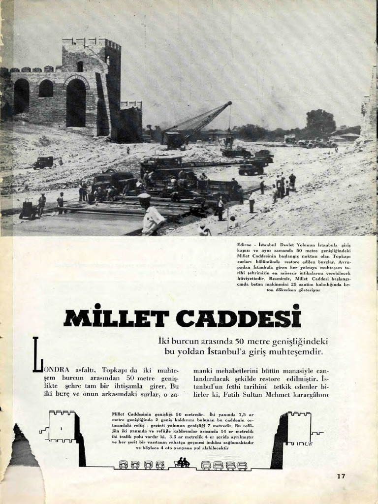 Istanbul Tarihi Fotolar - Millet Caddesi İstanbul | PDF