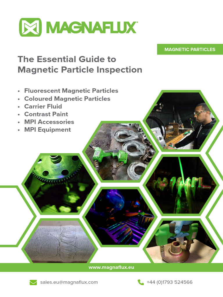 Magnetic Particle Inspection Guide | PDF | Nondestructive Testing ...