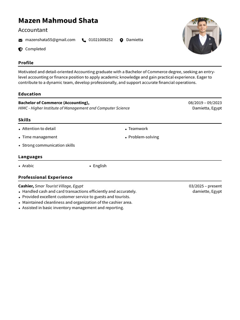 Mazen Shata-Resume | PDF