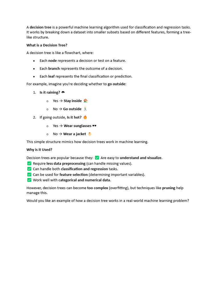Decision Tree Performance, Limitations | PDF | Algorithms ...