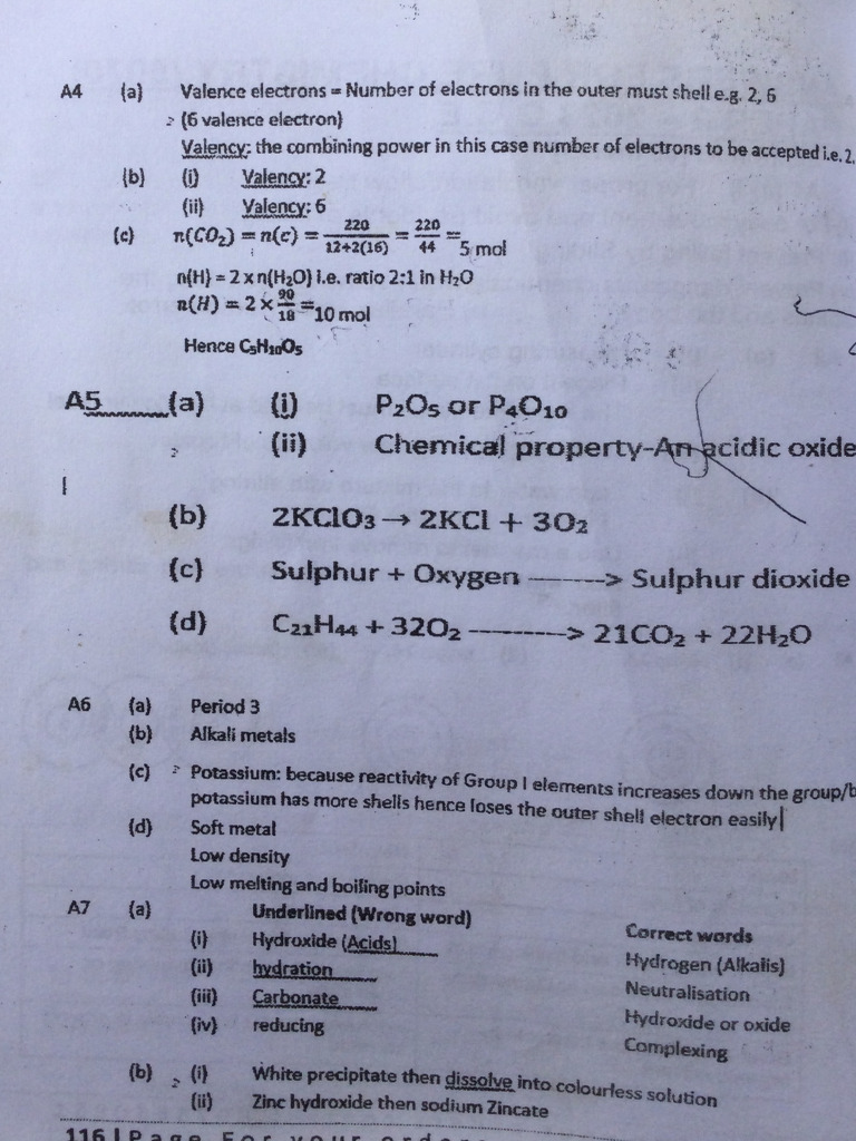 2023 Pure Chemistry Solution | PDF