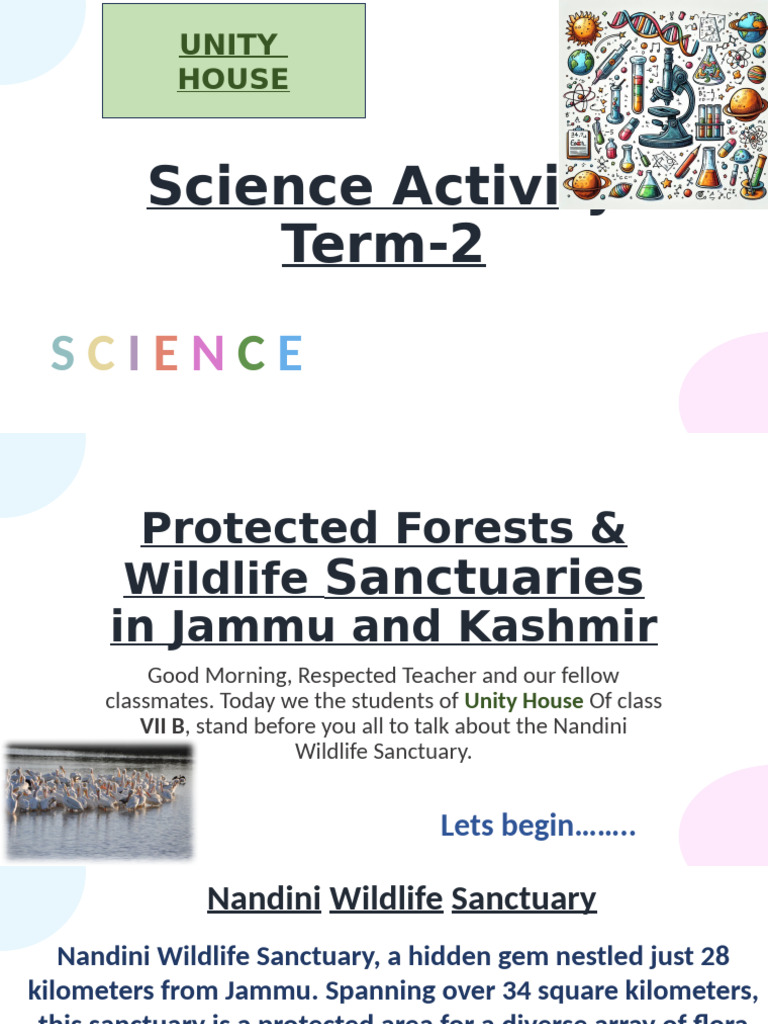 Protected Forests & Wildlife Sanctuaries in Jammu and | PDF ...