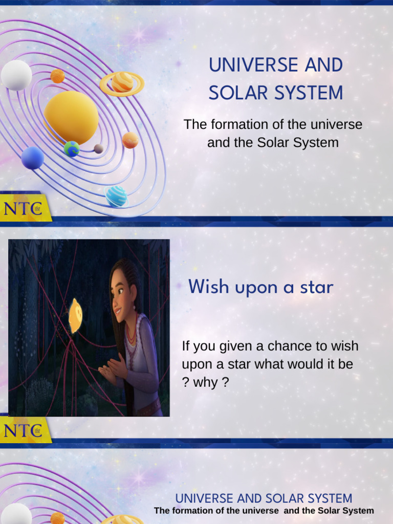 Formation of Universe & Solar System | PDF | Deuterium | Stars