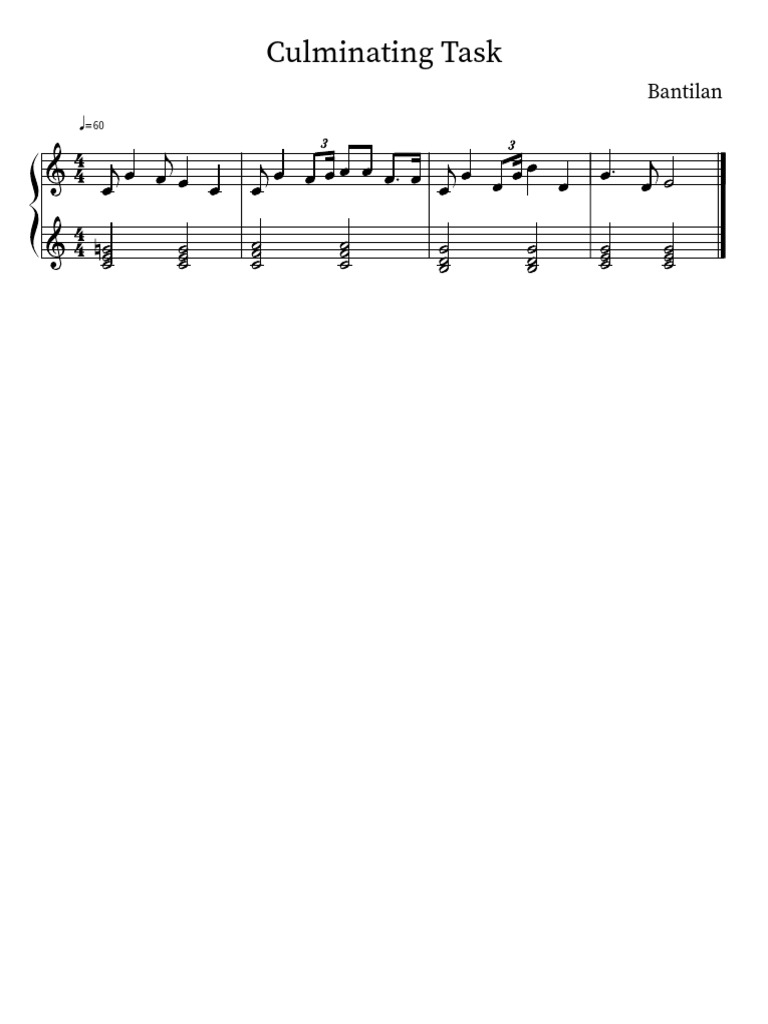 Culminating Task | PDF