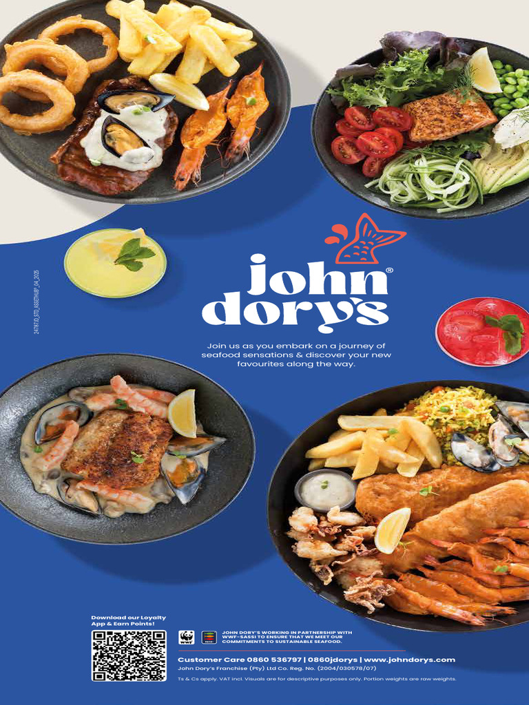 John Dorys Main Menu April 25 FA 7a6c4734fc | PDF | Soft Drink | Drink